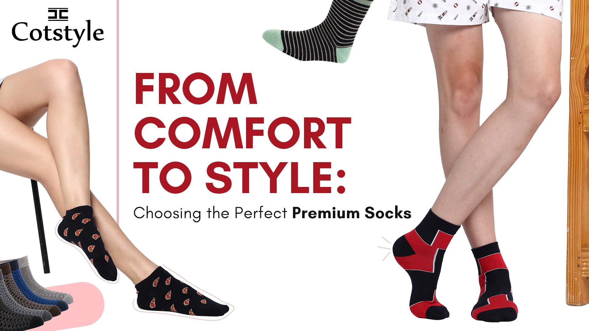 From Comfort to Style: Choosing the Perfect Premium Socks – Cotstyle